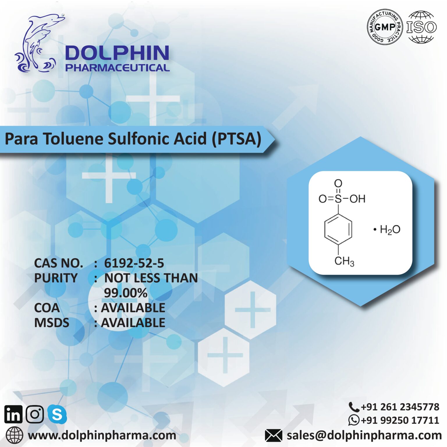 PARA TOLUENE SULFONIC ACID (PTSA)