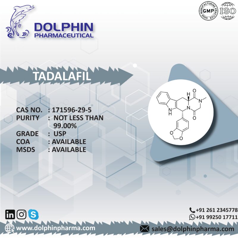 TADALAFIL – Leading Pharmaceutical Drugs Intermediates manufacturer